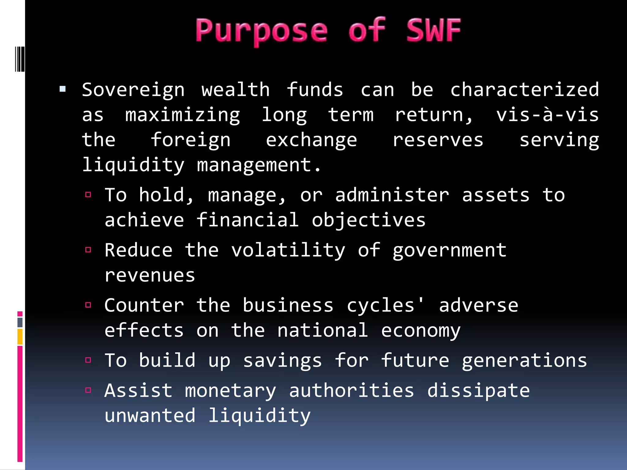 Sovereign Wealth Fund | PPTX