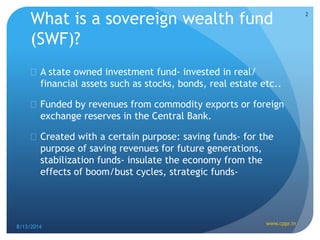 Sovereign Wealth Fund | PPTX