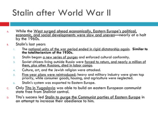 Soviet Eastern Europe | PPT
