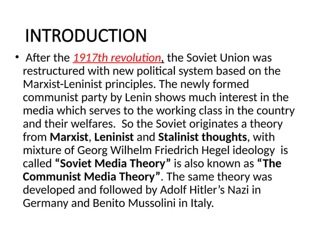 SOVIET-MEDIA on normative theory of the Press-TH-WPS-Office.pptx