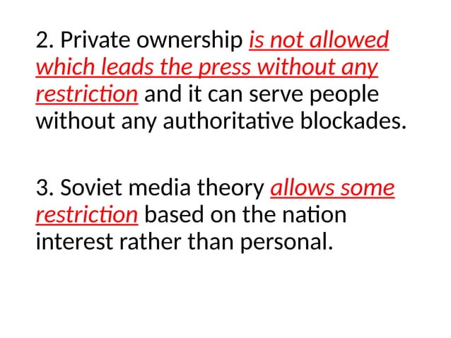SOVIET-MEDIA on normative theory of the Press-TH-WPS-Office.pptx