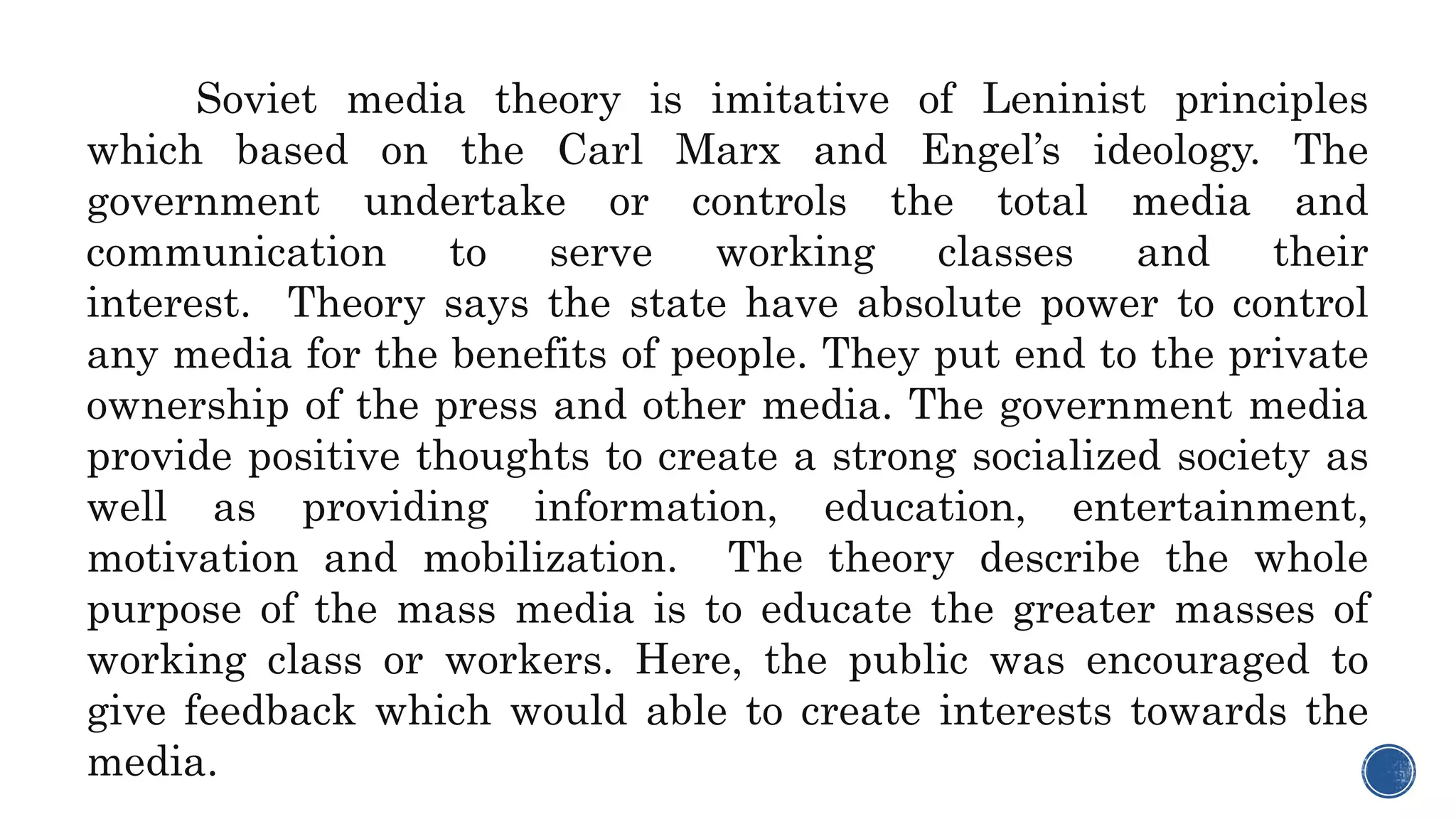 Soviet media-theory | PPTX