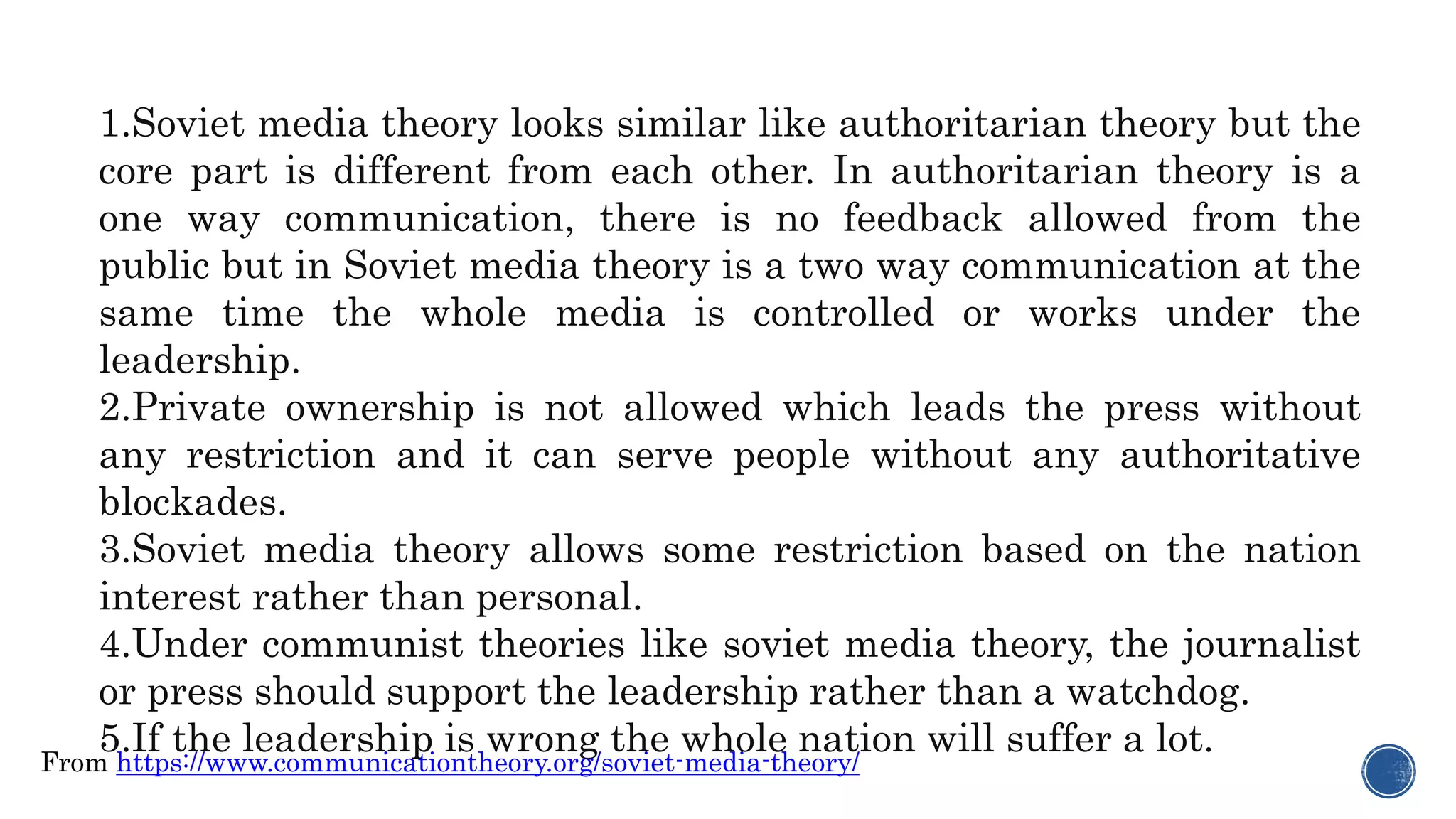 Soviet media-theory | PPTX