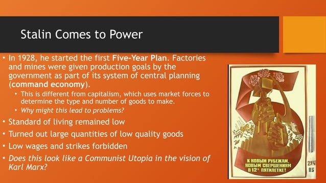 soviet-union-under-stalin during the 1950s ppt | PPT