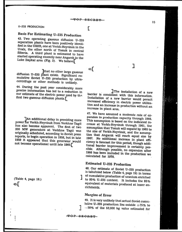 Soviet atomic energy program 21 jun 1960 | PDF | Power and Energy ...