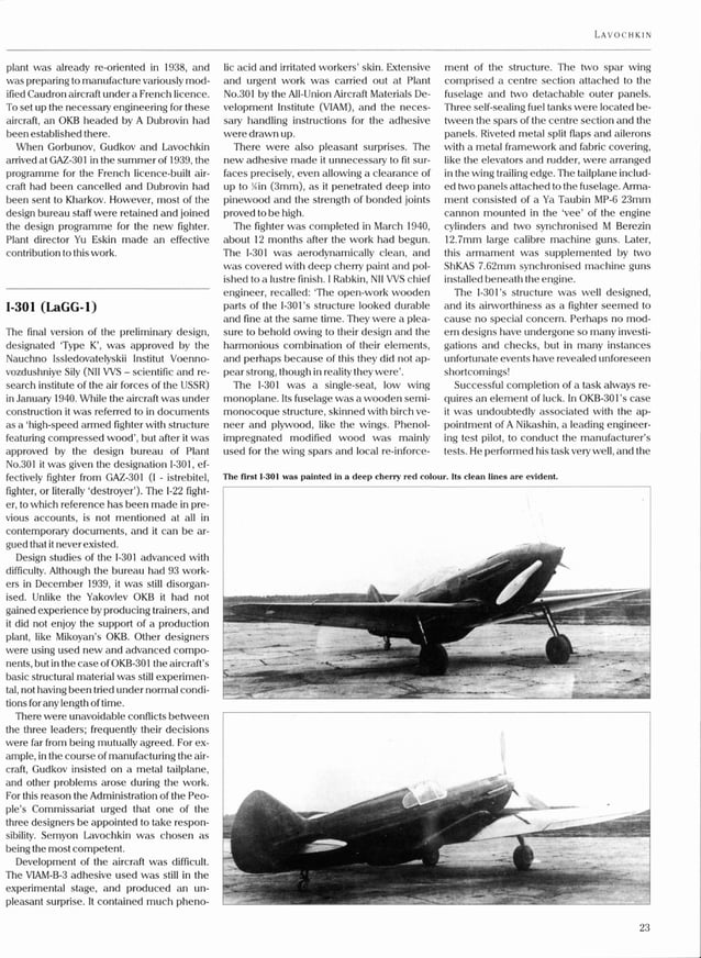 Soviet Combat Aircraft Of The Second World War Vol 1 | PDF