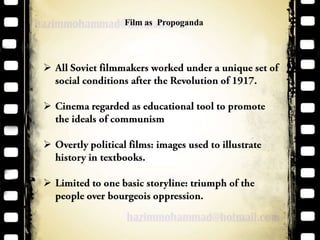 Soviet montage (1924 30) | PPTX