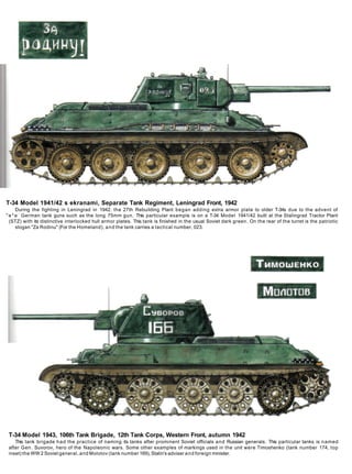 Soviet tanks in combat 1941 1941 - the t-28, t-34, t-34-85 and t-44 ...