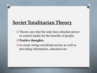 Soviet Totalitarian Theory | PPTX