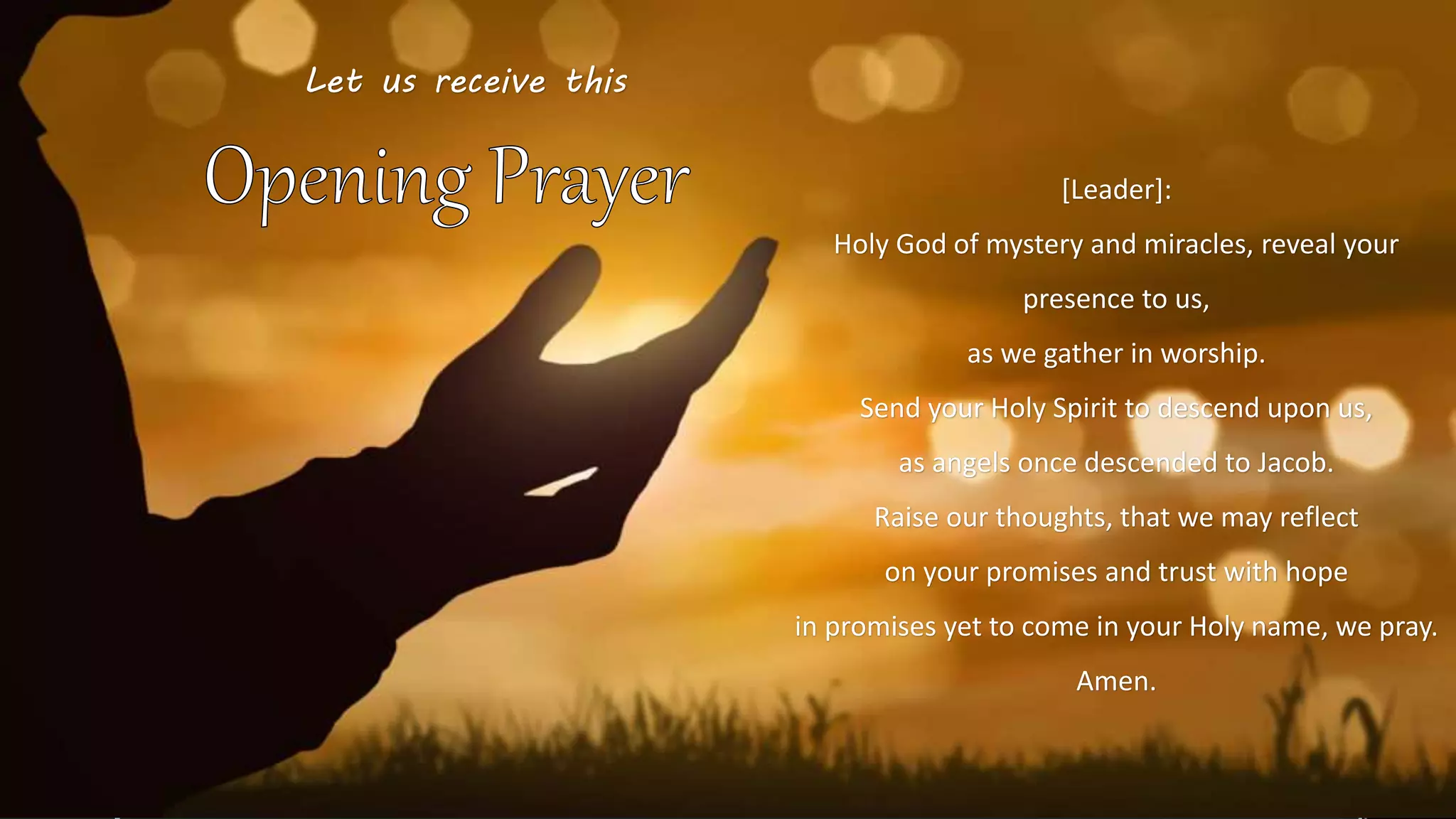 "When Jacob Found God For Himself"- 7th Sunday of Pentecost (7/19/20) | PPT