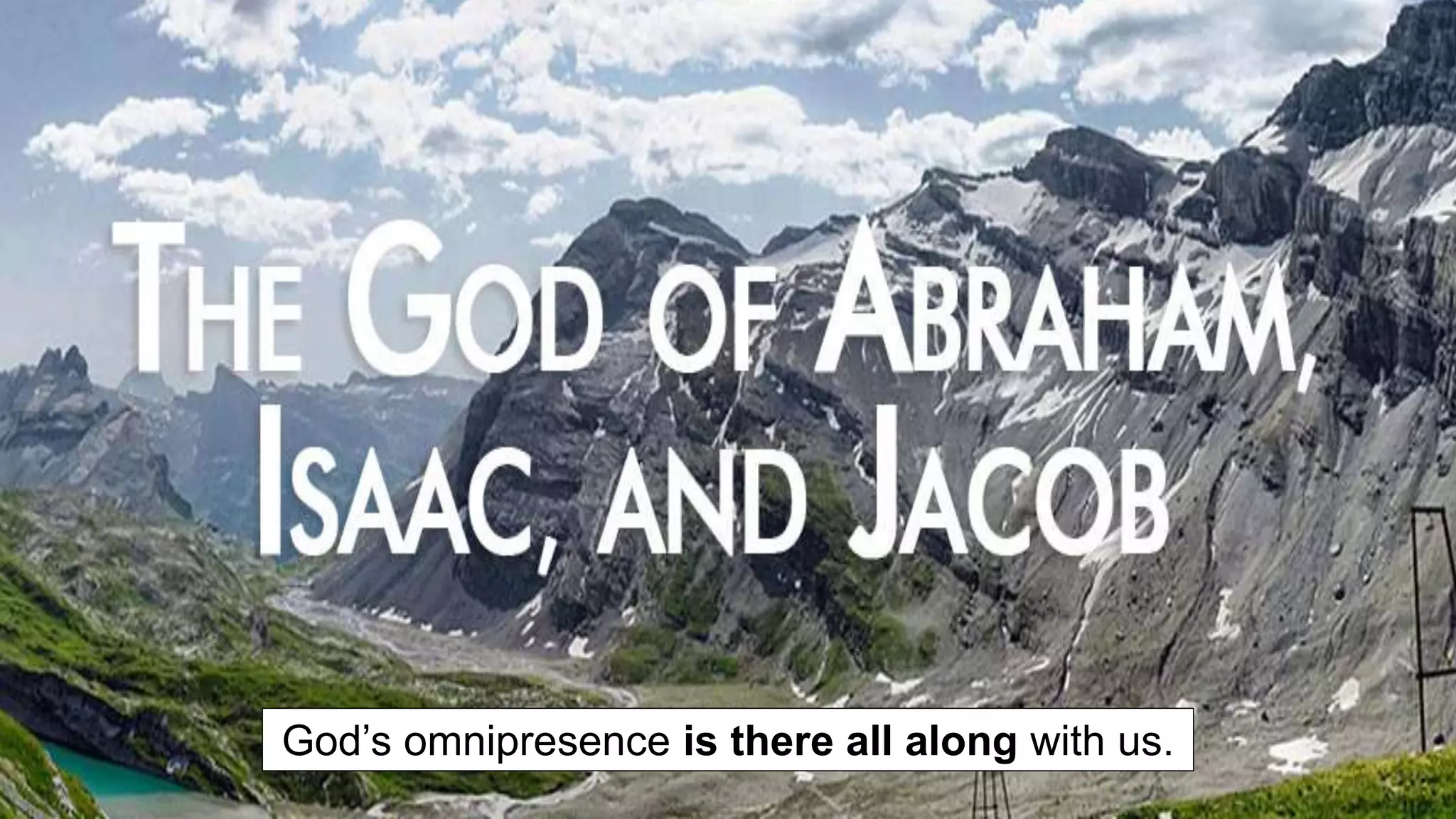 "When Jacob Found God For Himself"- 7th Sunday of Pentecost (7/19/20) | PPT