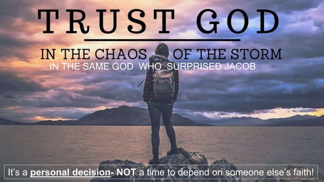 "When Jacob Found God For Himself"- 7th Sunday of Pentecost (7/19/20) | PPT