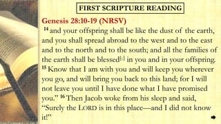 "When Jacob Found God For Himself"- 7th Sunday of Pentecost (7/19/20 ...