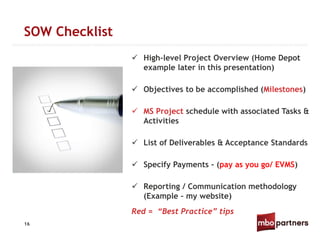 The 3 Steps to a Successful Statement of Work | PPT