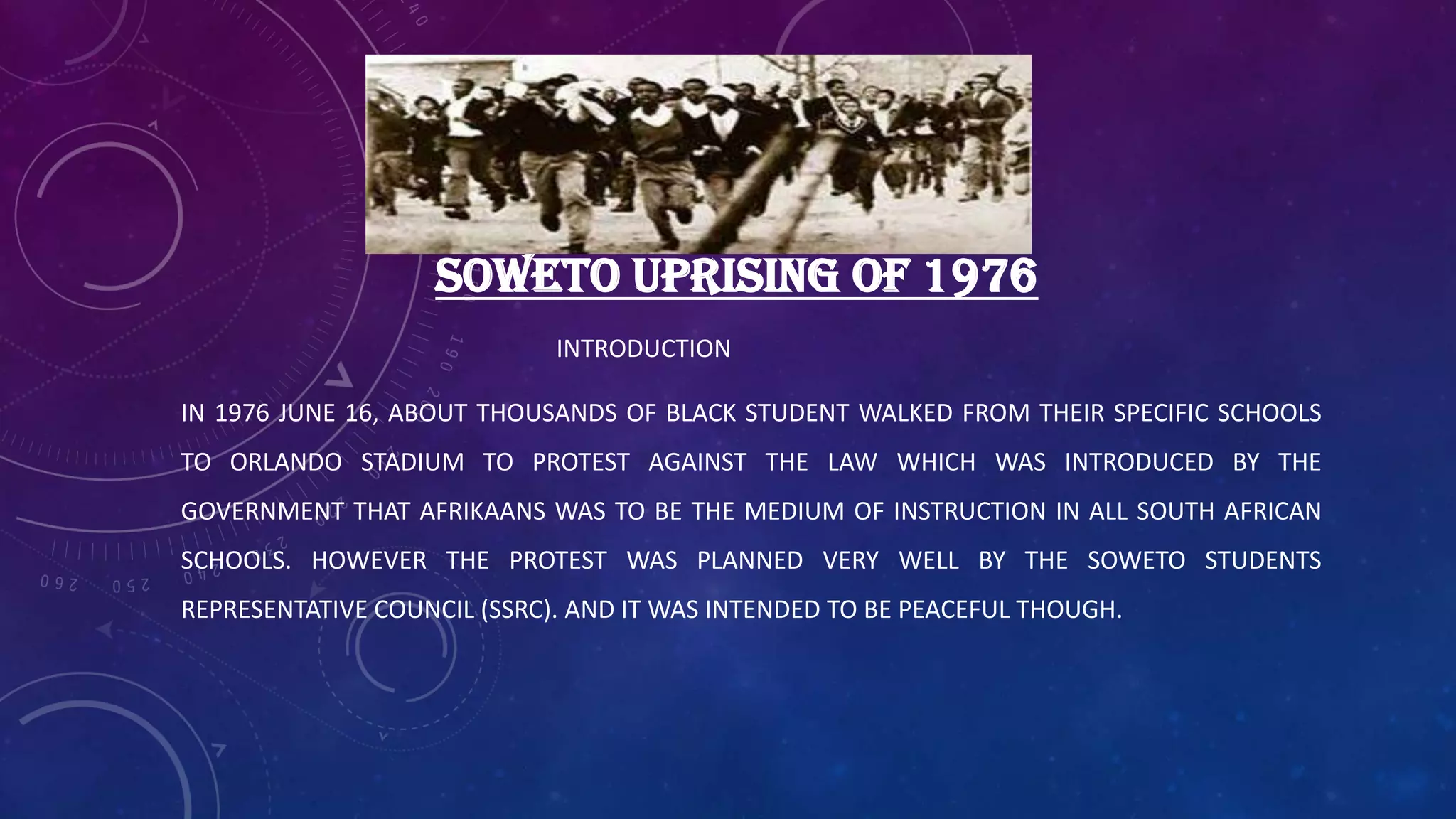 Soweto uprising of 1976 | PPTX