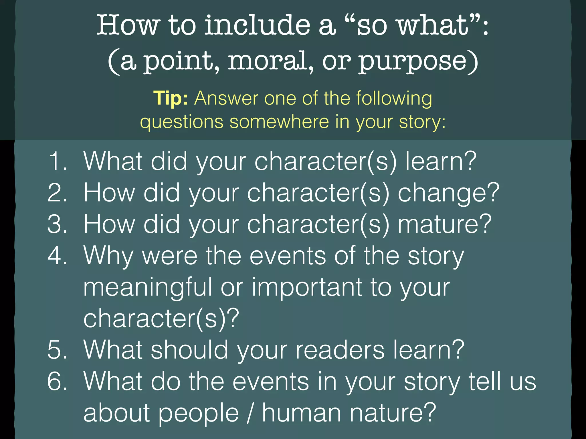 Achieving the "So what?" Factor | PDF