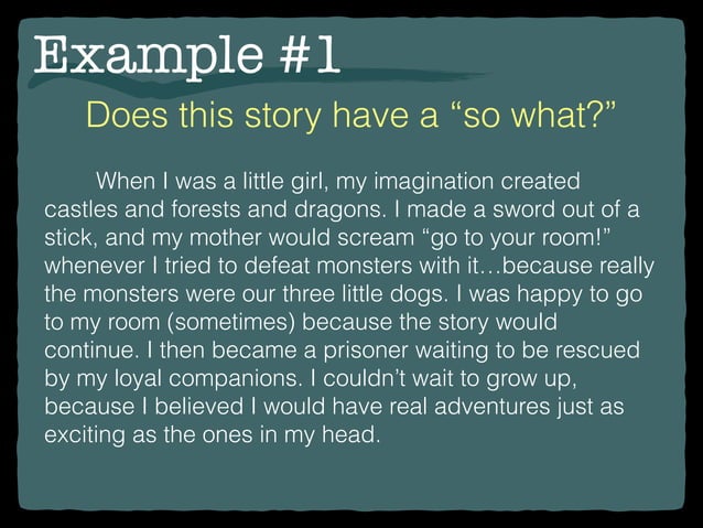 Achieving the "So what?" Factor | PDF