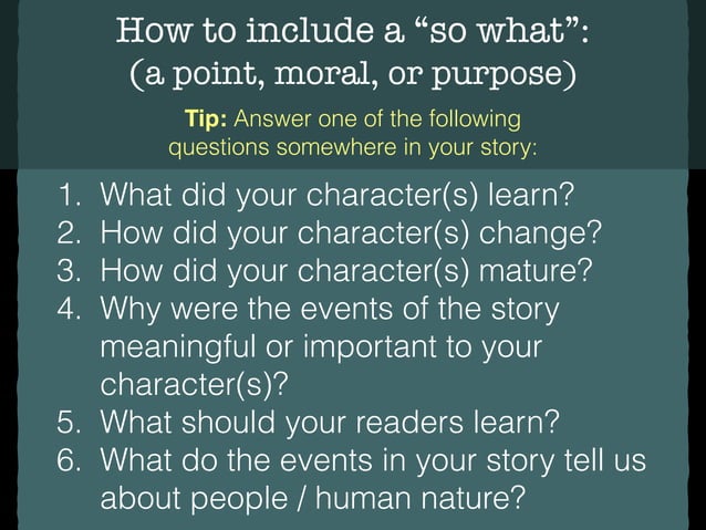 Achieving the "So what?" Factor | PDF