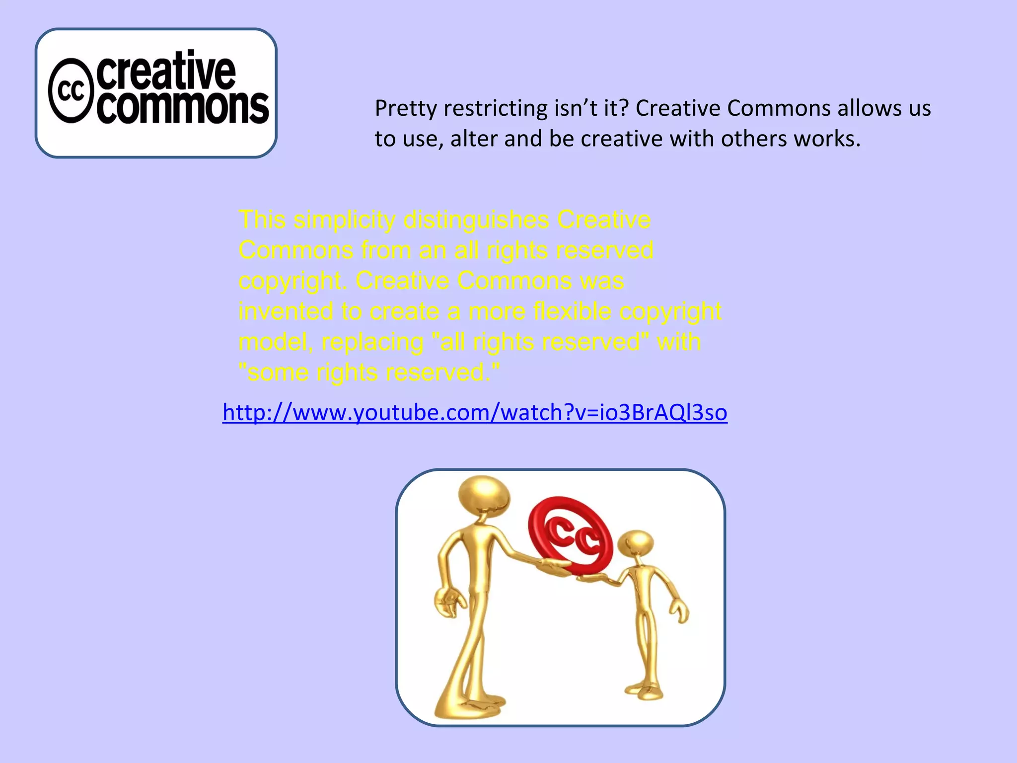 So what is creative commons | PPT | Desktop Publishing | Computer ...