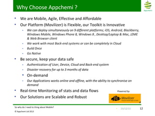 So why do you need a Mobile Strategy | PPT