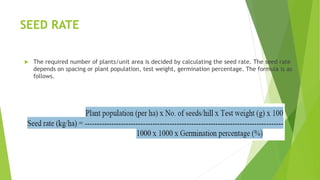 Sowing methods (1) | PPTX