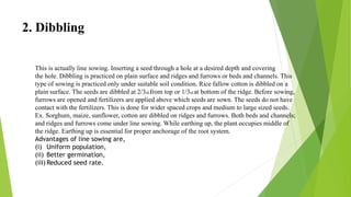 Sowing methods (1) | PPTX