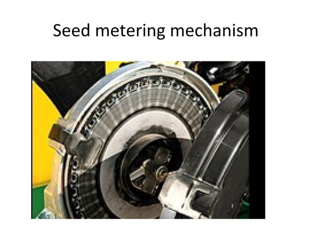 Sowing and planting machines | PPT | Agriculture | Industries