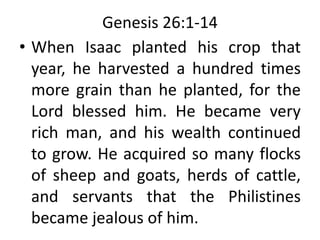 Sowing for the impossible | PPT