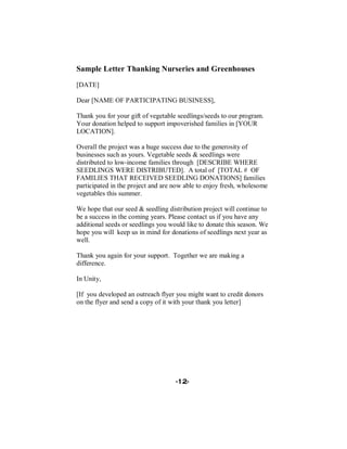 Sowing Seeds, Harvesting Hope | PDF