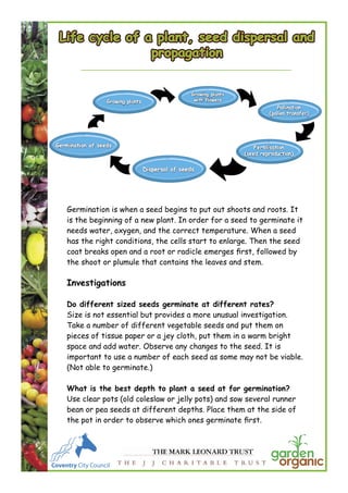 Teachers Resource Pack for Organic Gardening | PDF