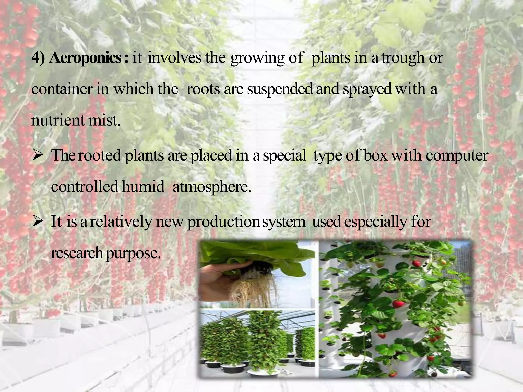 Protected Cultivation of Vegetable crops | PPTX