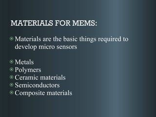 mems ppt | PPT