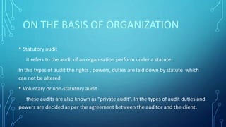 Types of auditing | PPT
