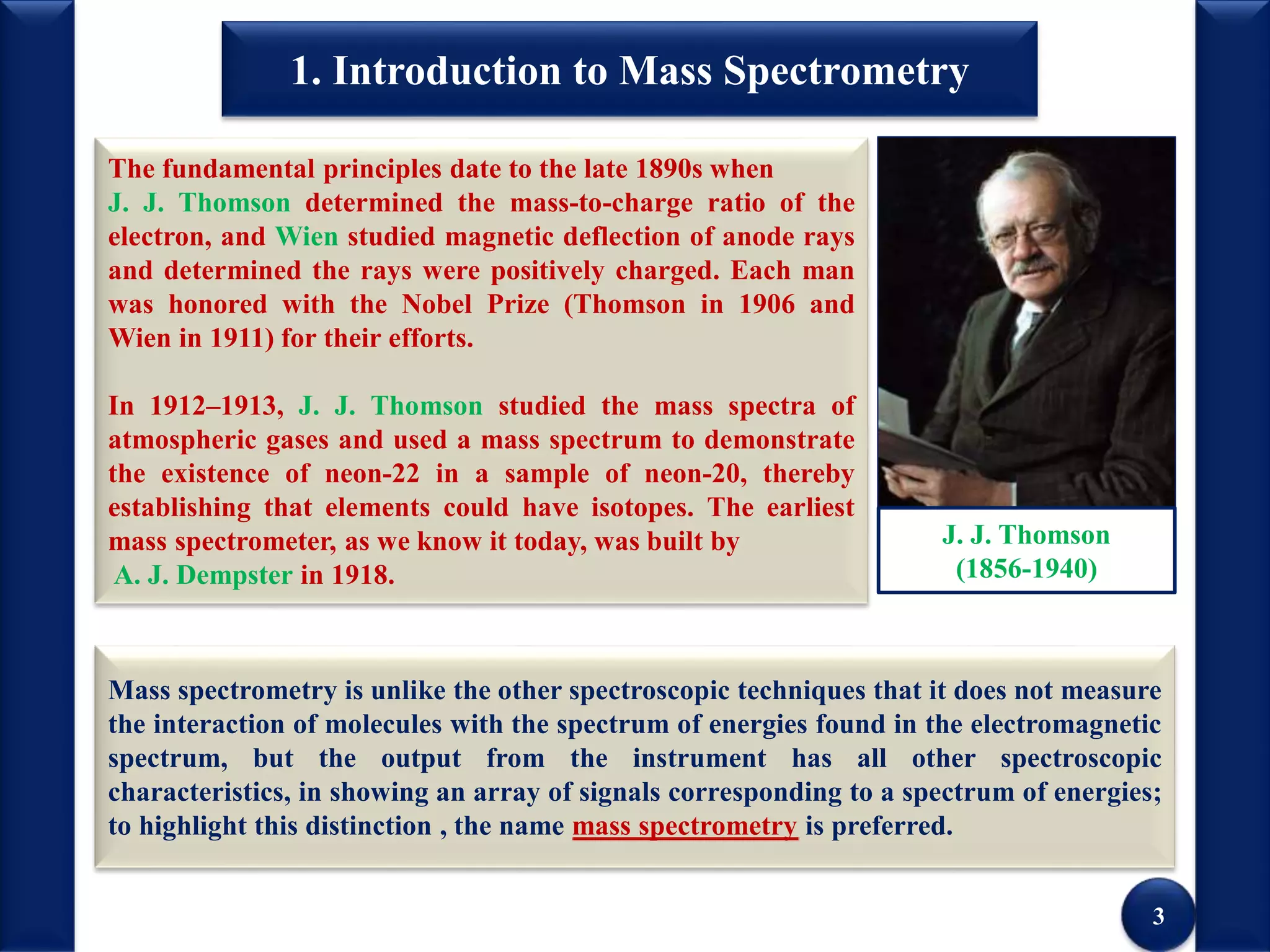 Instrumentation of Mass Spectrometry | PPTX