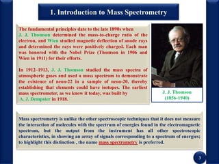 Instrumentation of Mass Spectrometry | PPTX