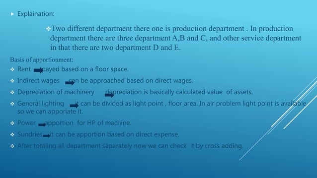 Overhead - Primary and Secondary Distribution | PPTX | Business ...