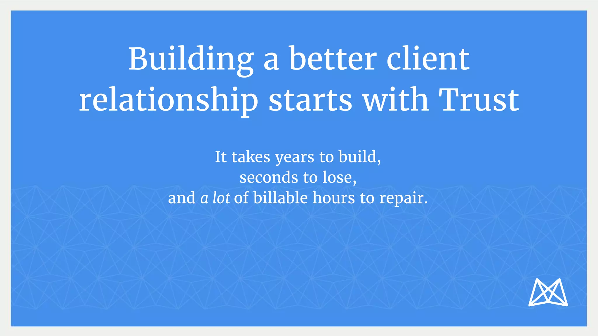 Kicking Off a Healthy Client Relationship | PPT