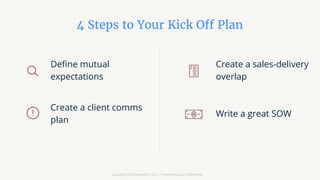 Kicking Off a Healthy Client Relationship | PPT