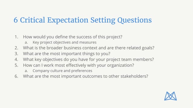 Kicking Off a Healthy Client Relationship | PPT