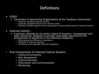 IT Control Objectives for SOX | PDF