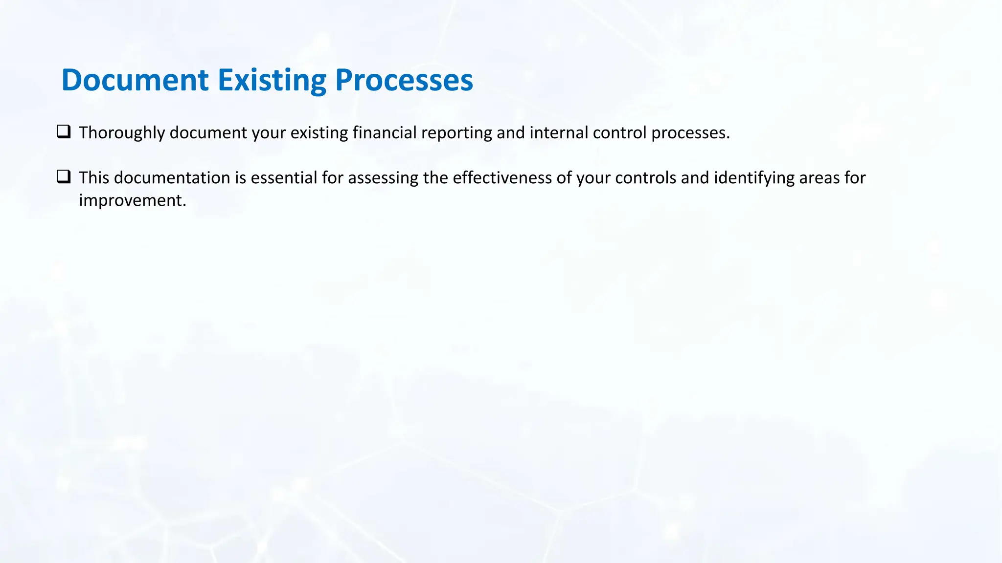 SOX Compliance Checklist Steps for Implementation | PPT