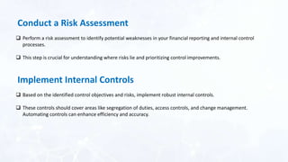 SOX Compliance Checklist Steps for Implementation | PPT
