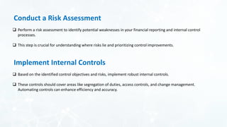 SOX Compliance Checklist Steps for Implementation | PDF