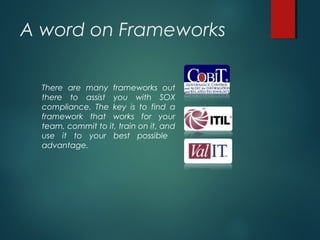 SOX compliance - Understanding Sarbanes-Oxley | PPT