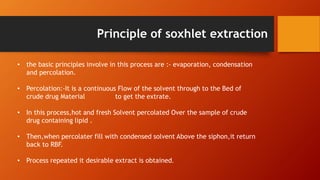 Soxhlet Extraction.pptx | Chemistry | Science