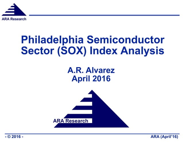 Semiconductor Index (SOX) Analysis Updated | PPT