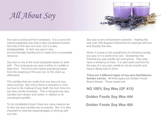 Soy wax-candle-class | PDF