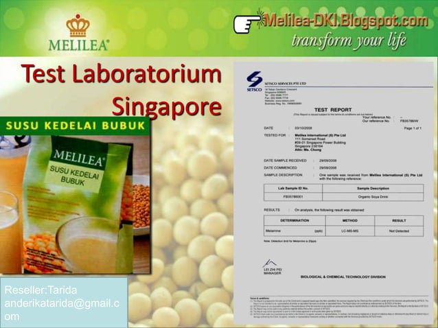 Susu Kedelai Bubuk Melilea | PPT