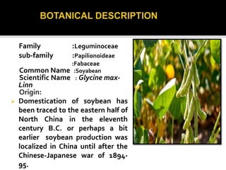 Soyabean crop production and quality seed production | PPTX ...