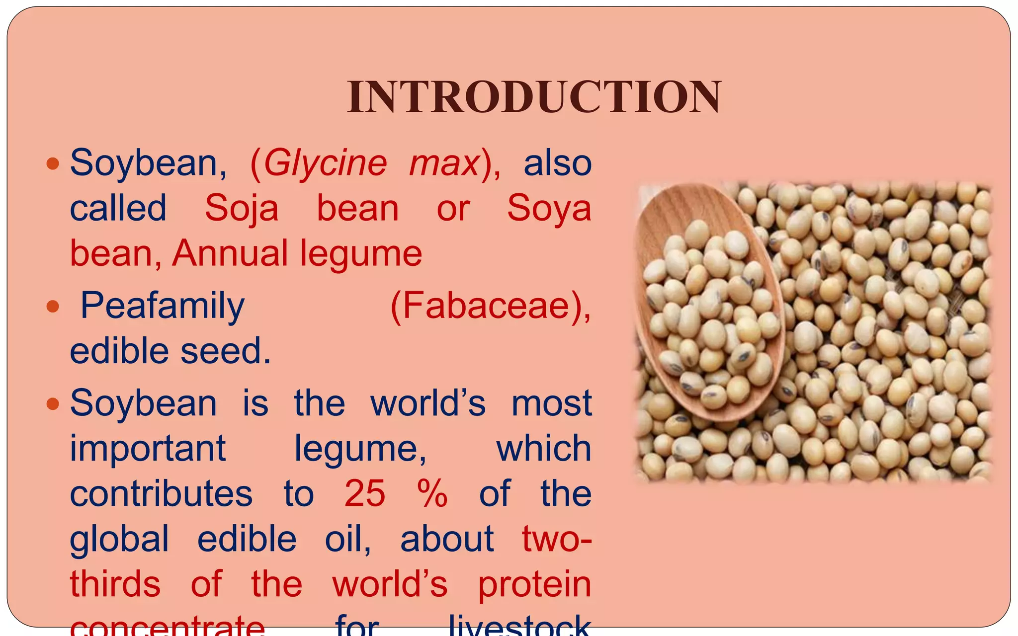 Soyabean ppt | PPTX